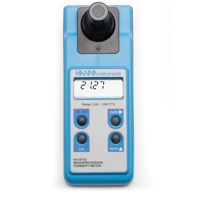 Hanna HI93703 Portable Turbidity Meter – ISO 7027 Compliant | Optional ...