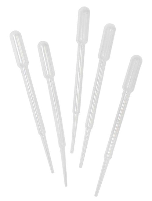 Non-Sterile Transfer Pipettes – Disposable, Graduated, 1–3 mL — Blue ...