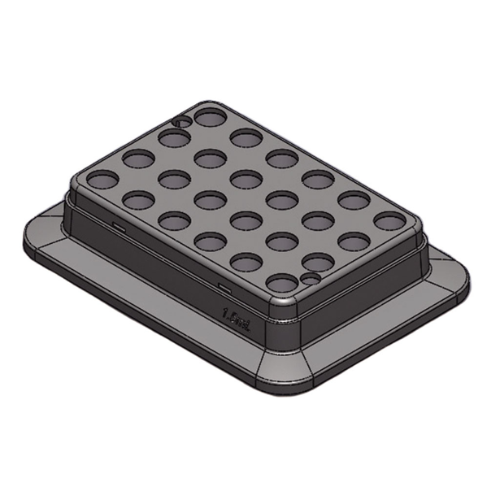 Scilogex 1.5mL Microtube Block — Blue Tiger Scientific